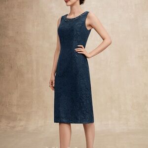 jj house | Dresses | Jj House Two Piece Navy Mother Of The Bride ...